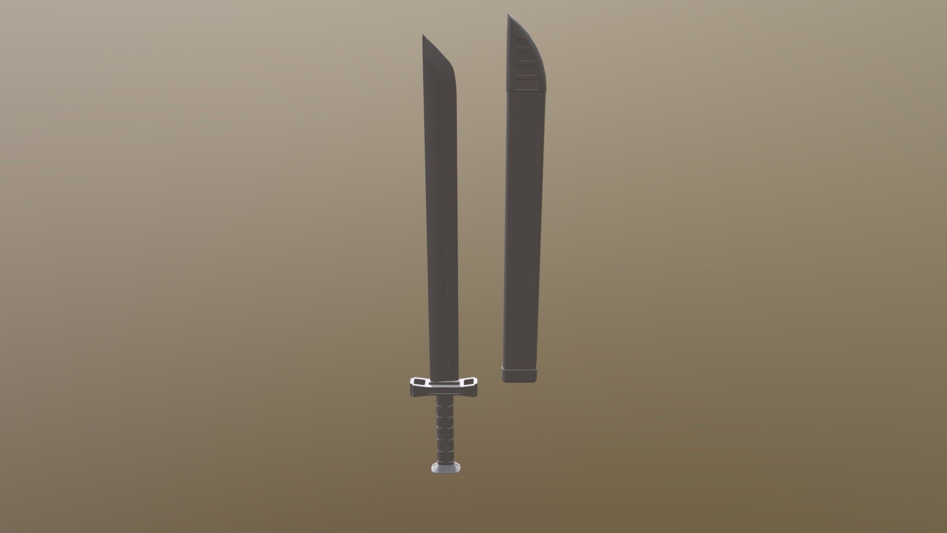 Ben's Sword and Sheath - 3D model by BenK500 [574a1bd] - Sketchfab