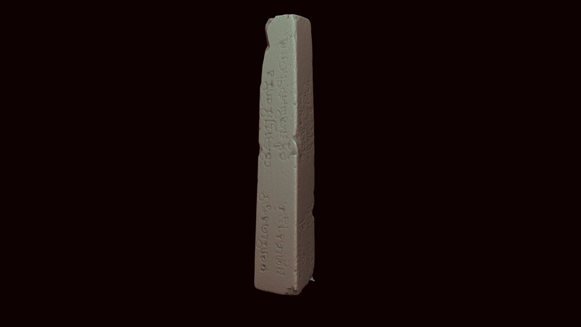 Inskripsi Batu - 3D model by PameranArkeologi5 [574a8f9] - Sketchfab