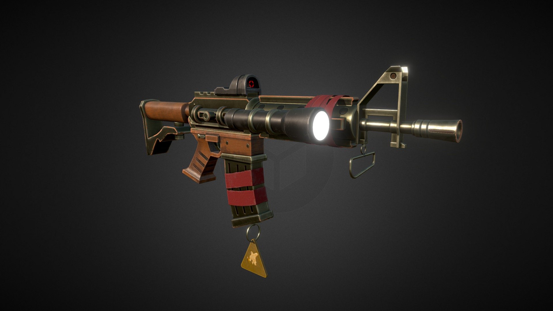 M4 Carbine - 3D model by BananaCat (@doxuanhuy2001) [574be00] - Sketchfab