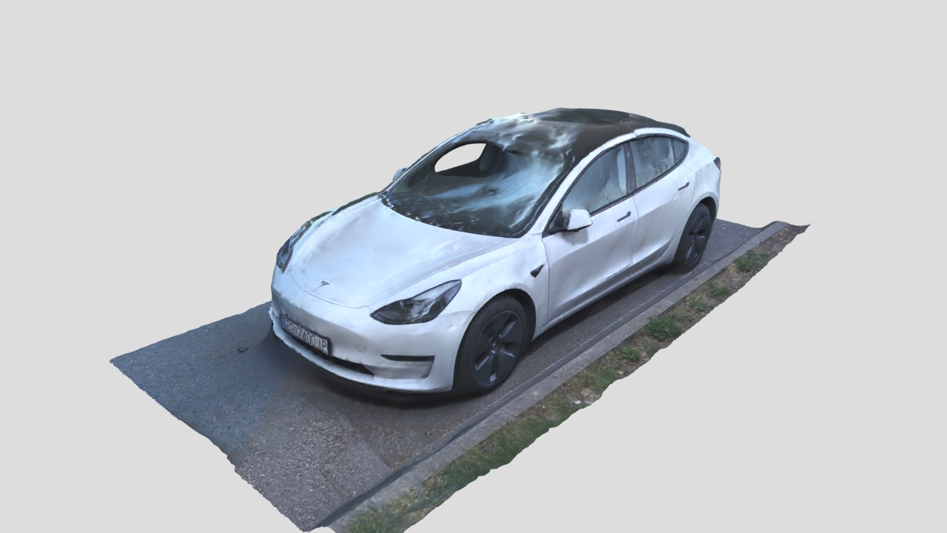 Tesla Car OBJ - Download Free 3D model by kova484 [574beea] - Sketchfab