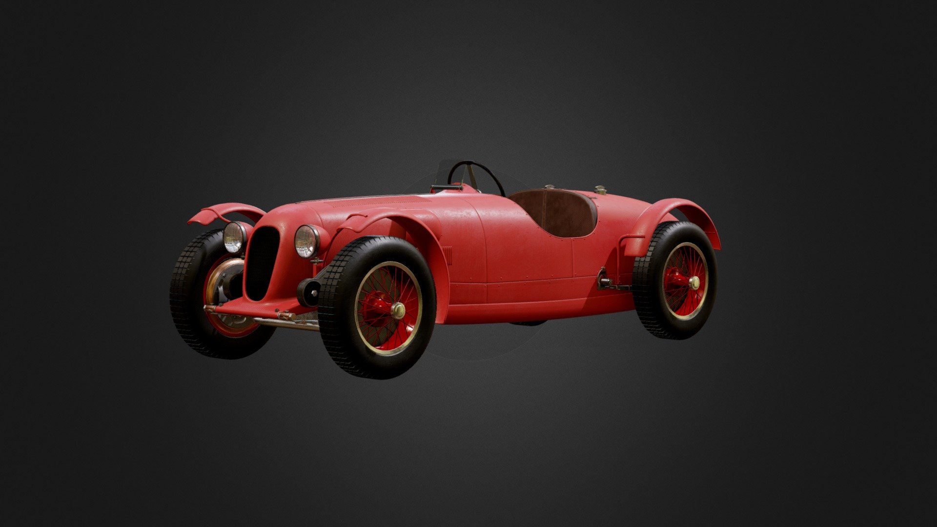 Aston Martin Speed Model 2L - 3D model by Kamelot Studio ...
