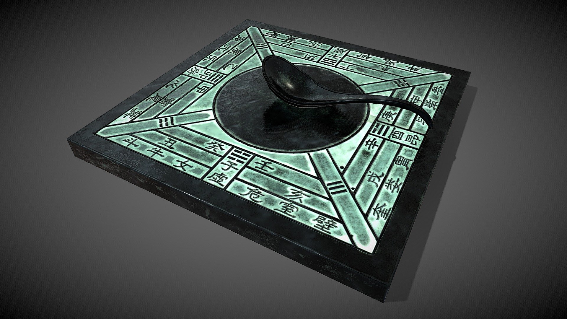 Sinan/Compass/The Four Great Inventions - Buy Royalty Free 3D model by ...