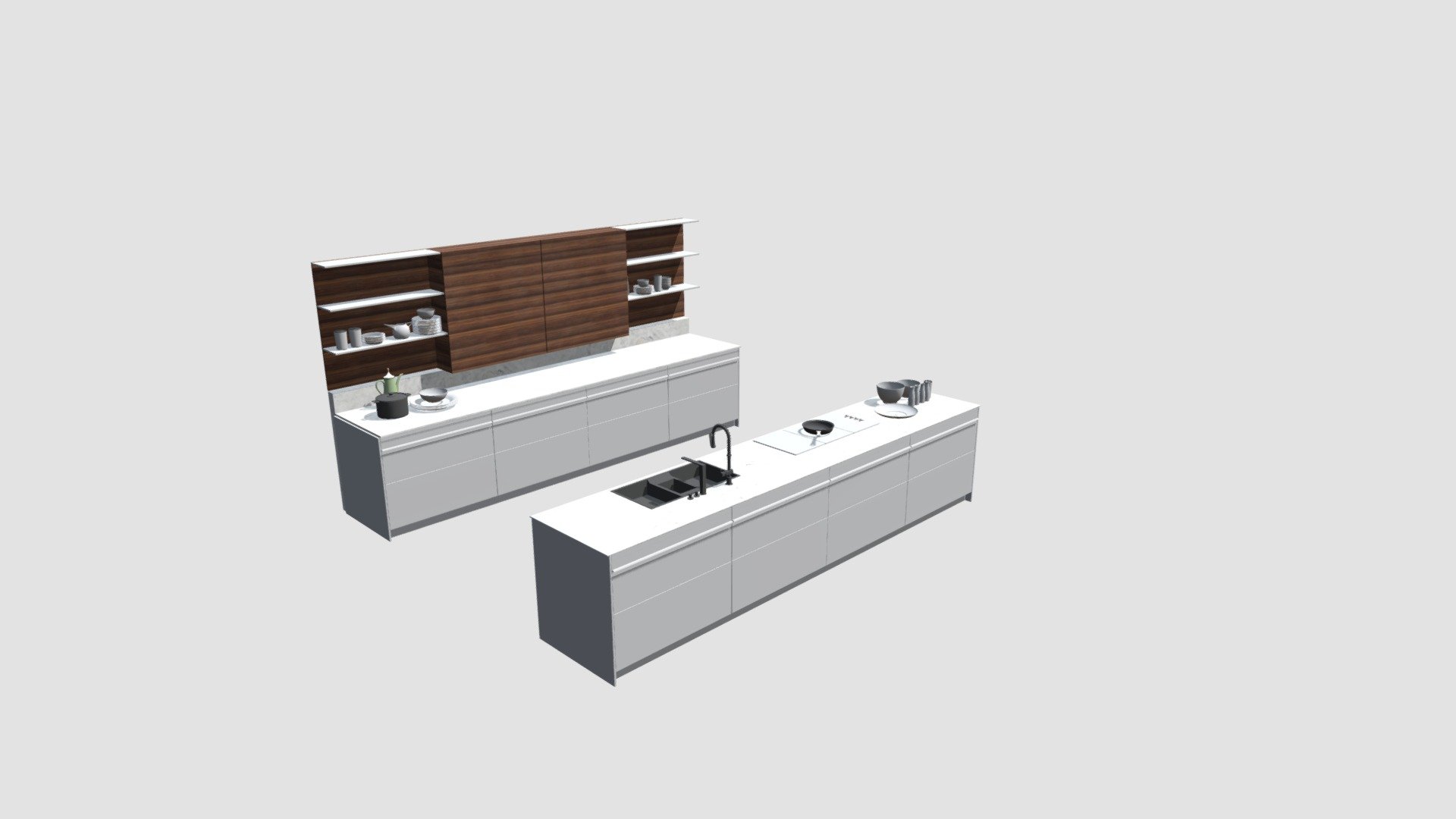 kitchen - Buy Royalty Free 3D model by Evermotion [574ed05] - Sketchfab ...