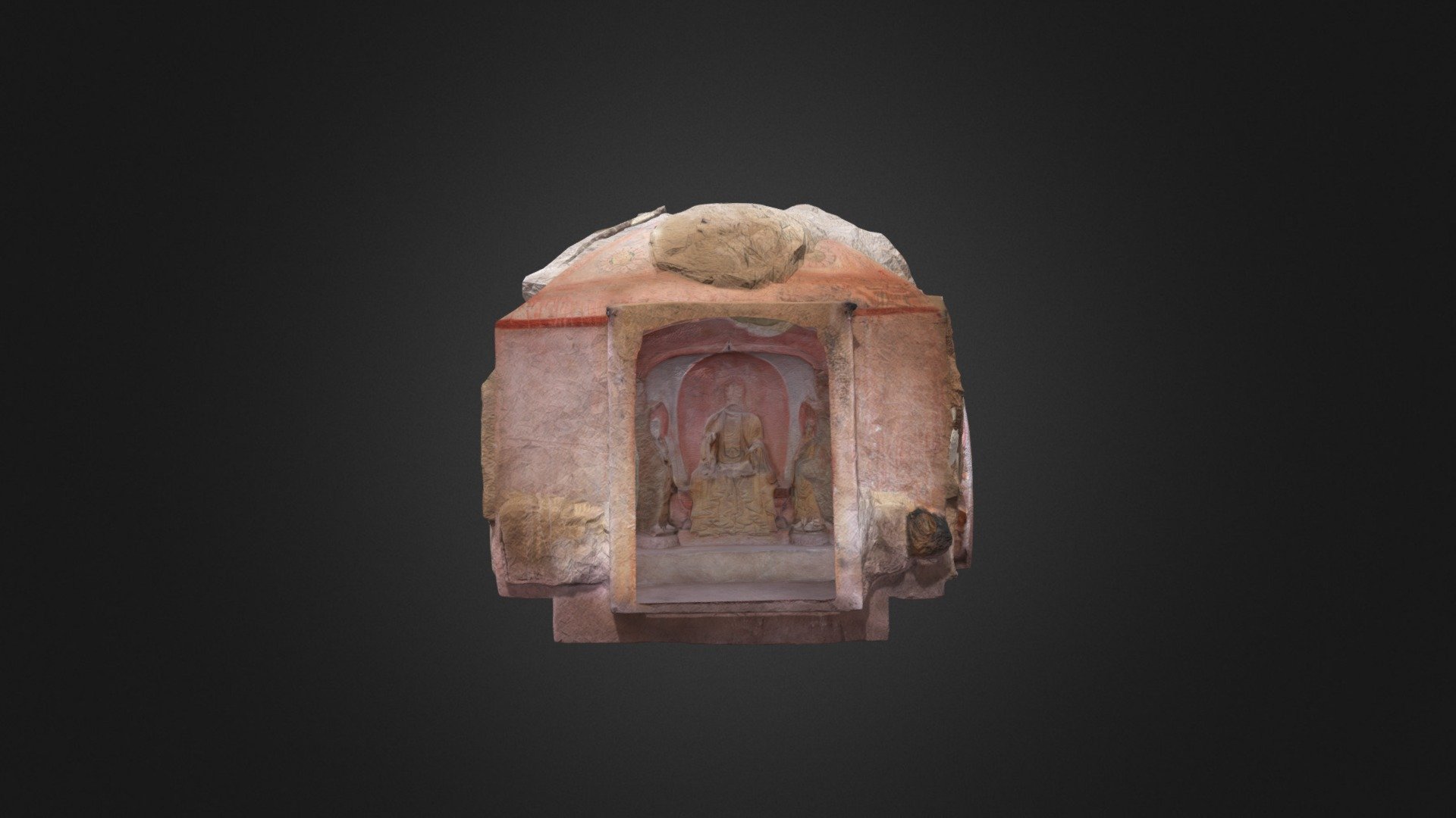 TLS-2017-C03 Cave 3 - 3D model by Center for the Art of East Asia ...