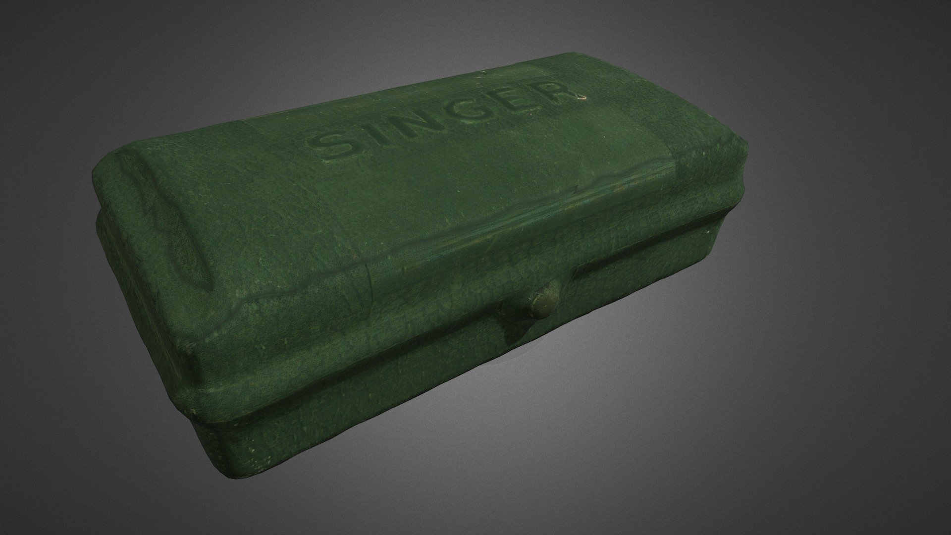 Vintage Singer box - Download Free 3D model by Reo Creative Scanning ...
