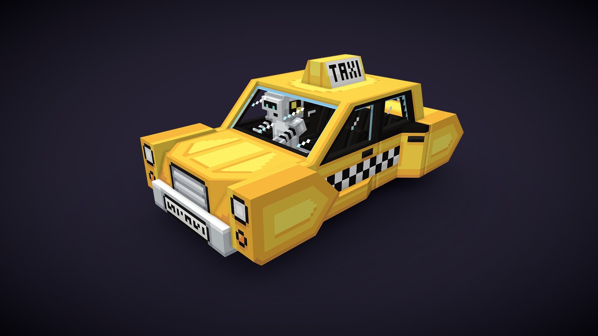 Hover Taxi - 3D model by V-Artistry (@Vahlgoul) [57504af] - Sketchfab