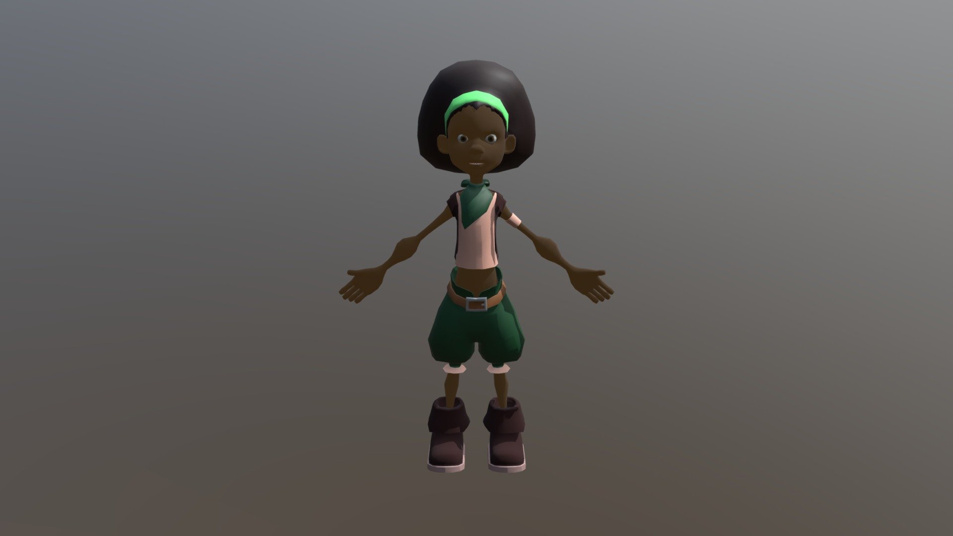 Character 1 (Uni Work) - 3D model by vickyporter [5750b56] - Sketchfab
