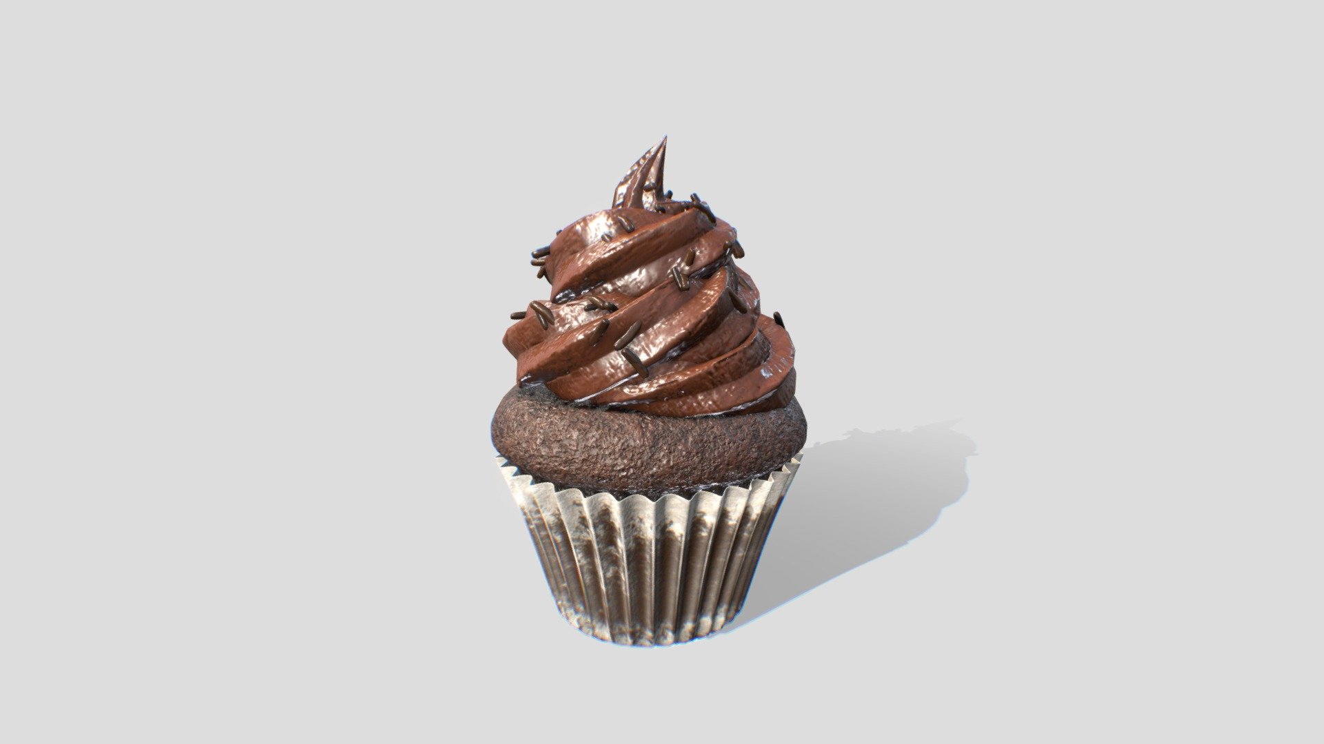 cupcake - 3D model by Hidasi [5751b20] - Sketchfab