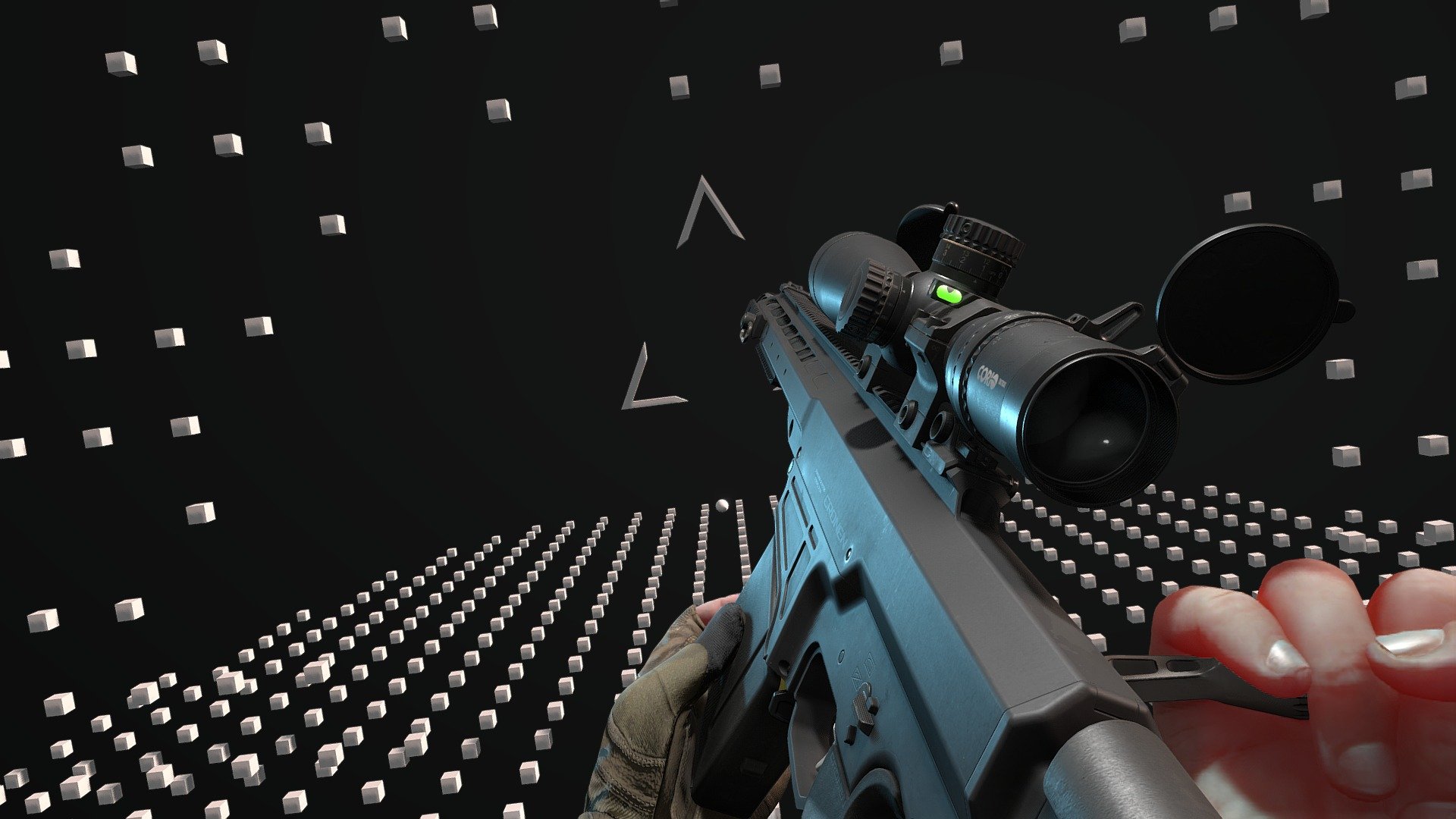 FPS Sniper Barrett Animation Set - Buy Royalty Free 3D model by ...