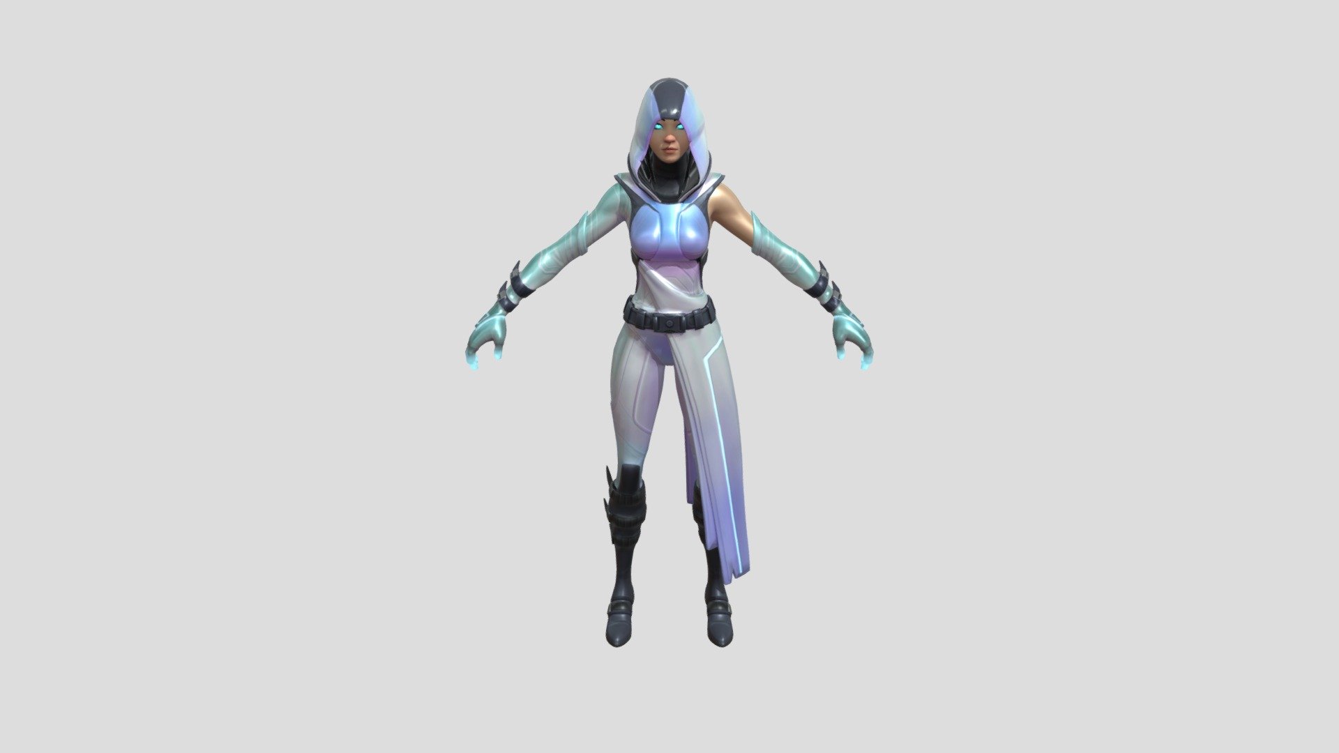 GLOW__Fortnite_Outfit - Download Free 3D model by spider-zip3 [5752e63 ...