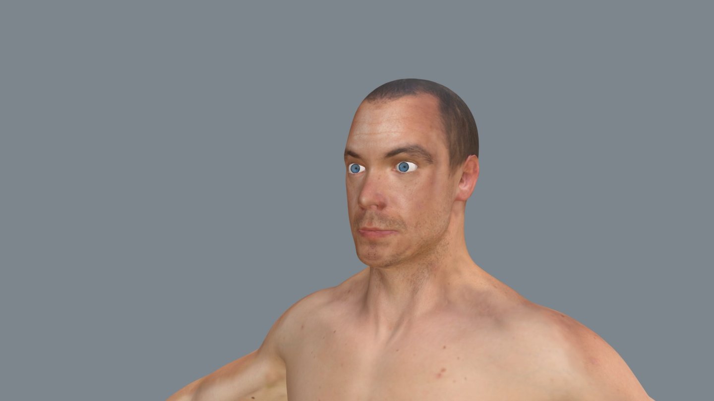 man 3 - 3D model by Nick McGhee (@nickmcghee) [5753e37] - Sketchfab