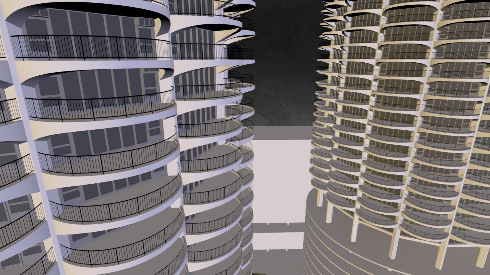 3DPC_Marina City, Chicago, IL - 3D model by felipe1986 [5754027 ...
