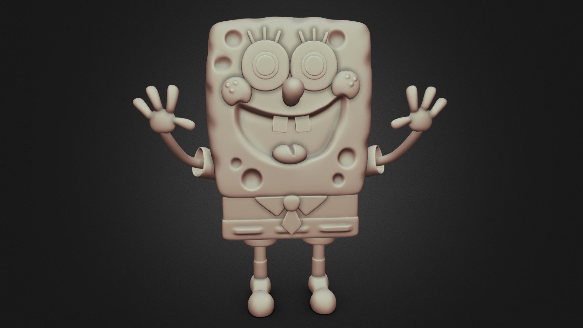 SpongeBob statue - Buy Royalty Free 3D model by yogi_sandhi [5754827 ...