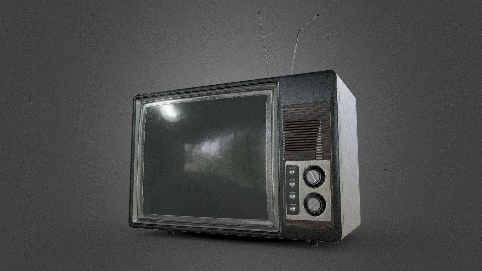 Vintage TV - Buy Royalty Free 3D model by Mehrnaz (@mehrnaz_a) [57549a3 ...