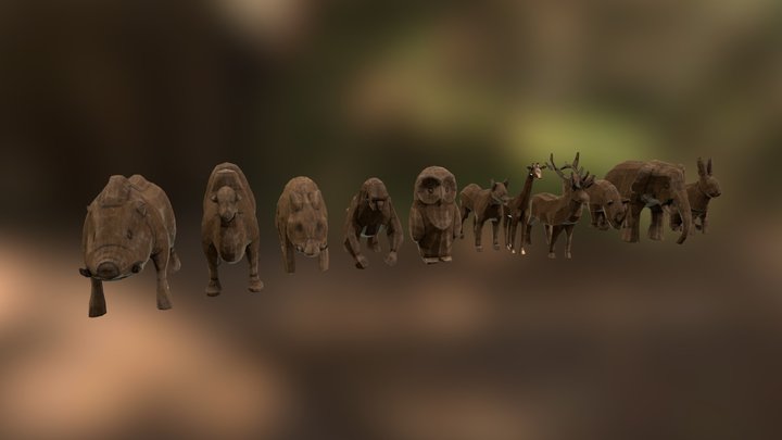 Boar 3D models - Sketchfab