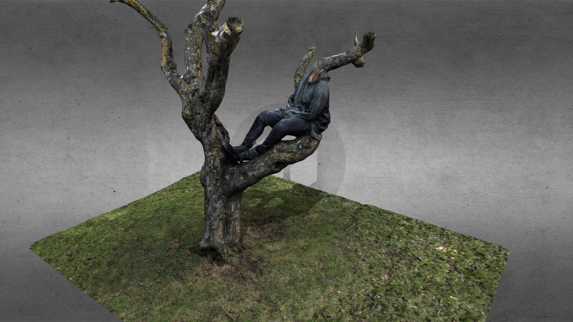 Tree Branch Man - Download Free 3D model by MRezmo [5756530] - Sketchfab