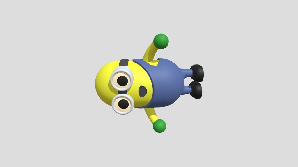 minion models both detailed and simple - A 3D model collection by ...