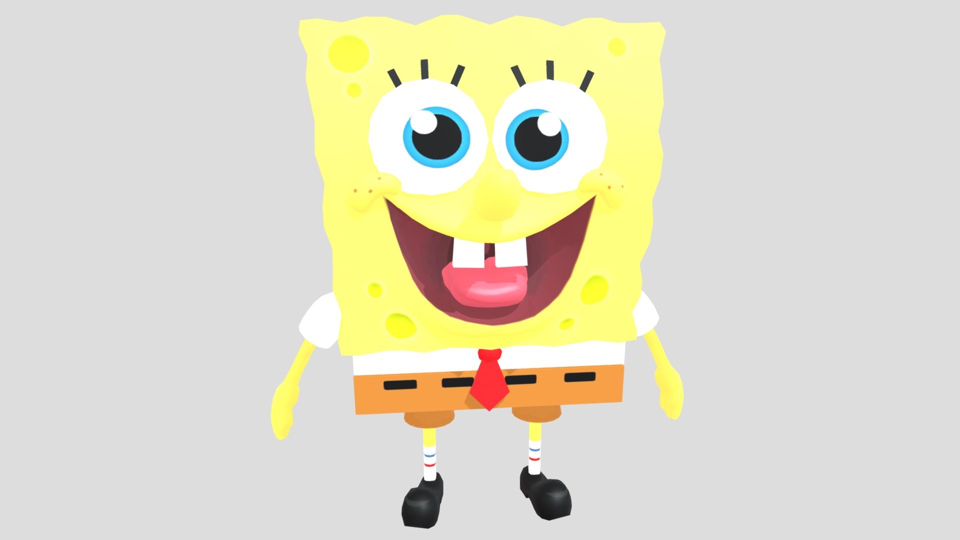 Nickelodeon Super Brawl Universe SpongeBob Rig - 3D model by SMF ...