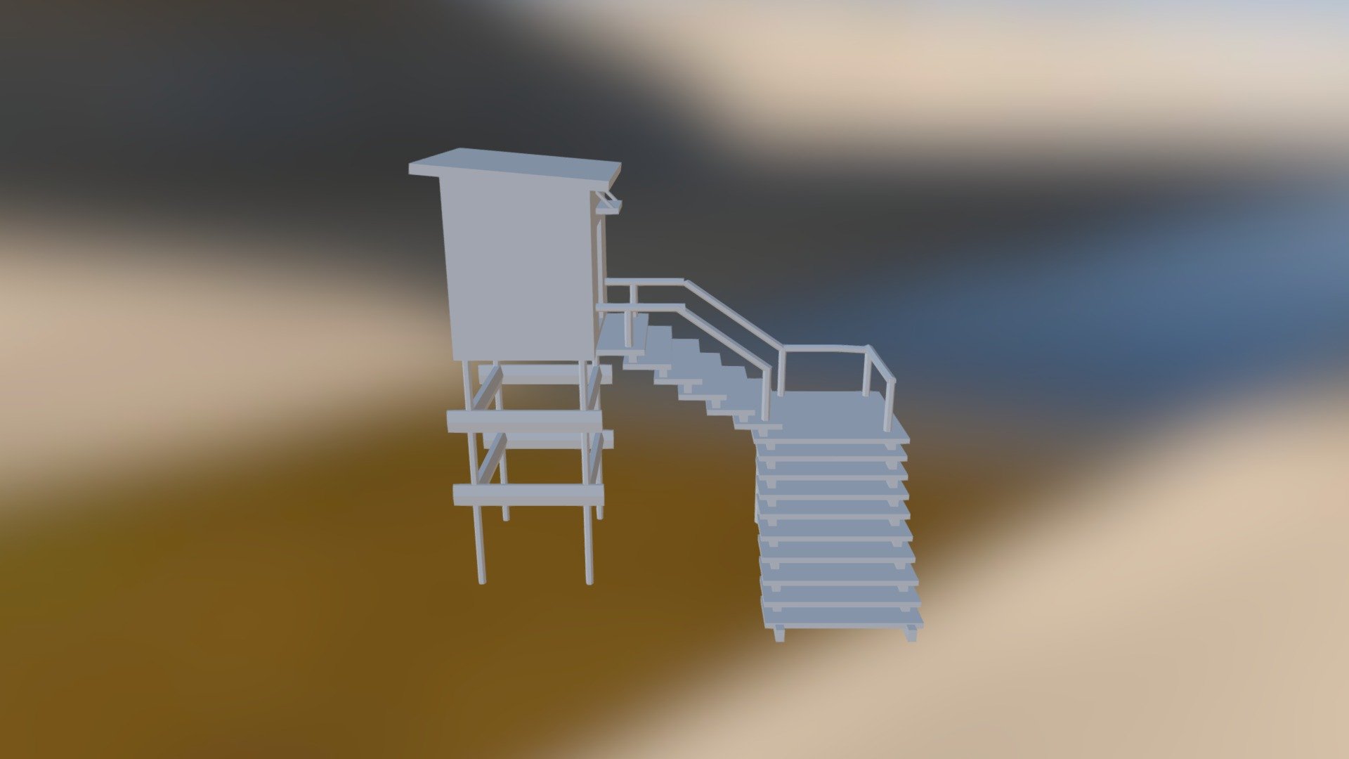 Tower1 - 3D model by gmacijauskas [5757373] - Sketchfab