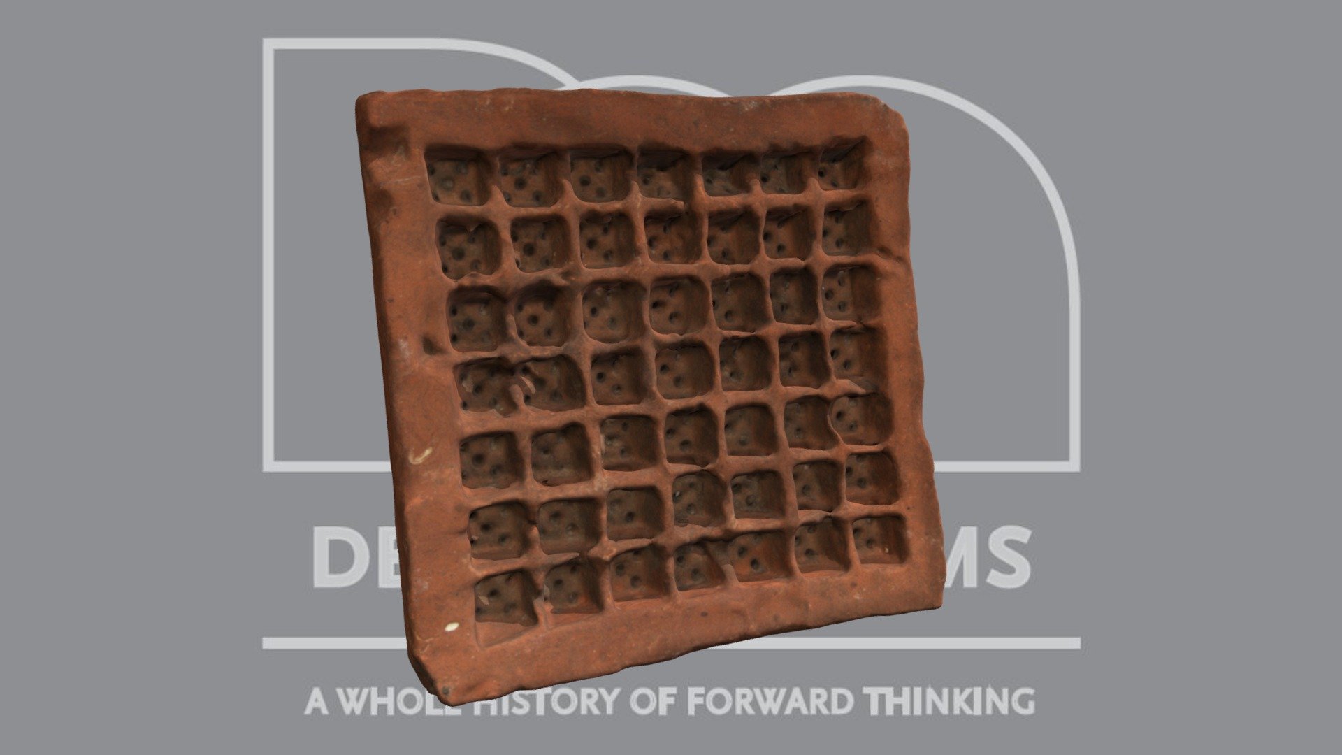 Malt Kiln Floor Tile - 3D model by Museum of Making at Derby Silk Mill ...