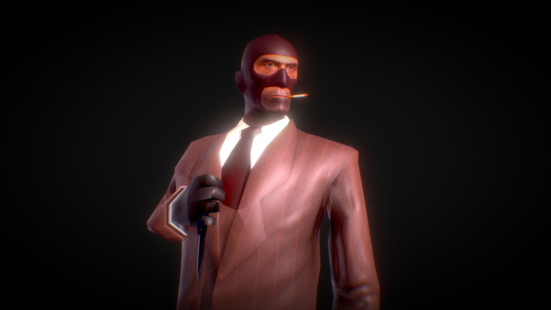 Spy TeamFortress2 Blender Cycles 2.82 - Download Free 3D model by Darth ...