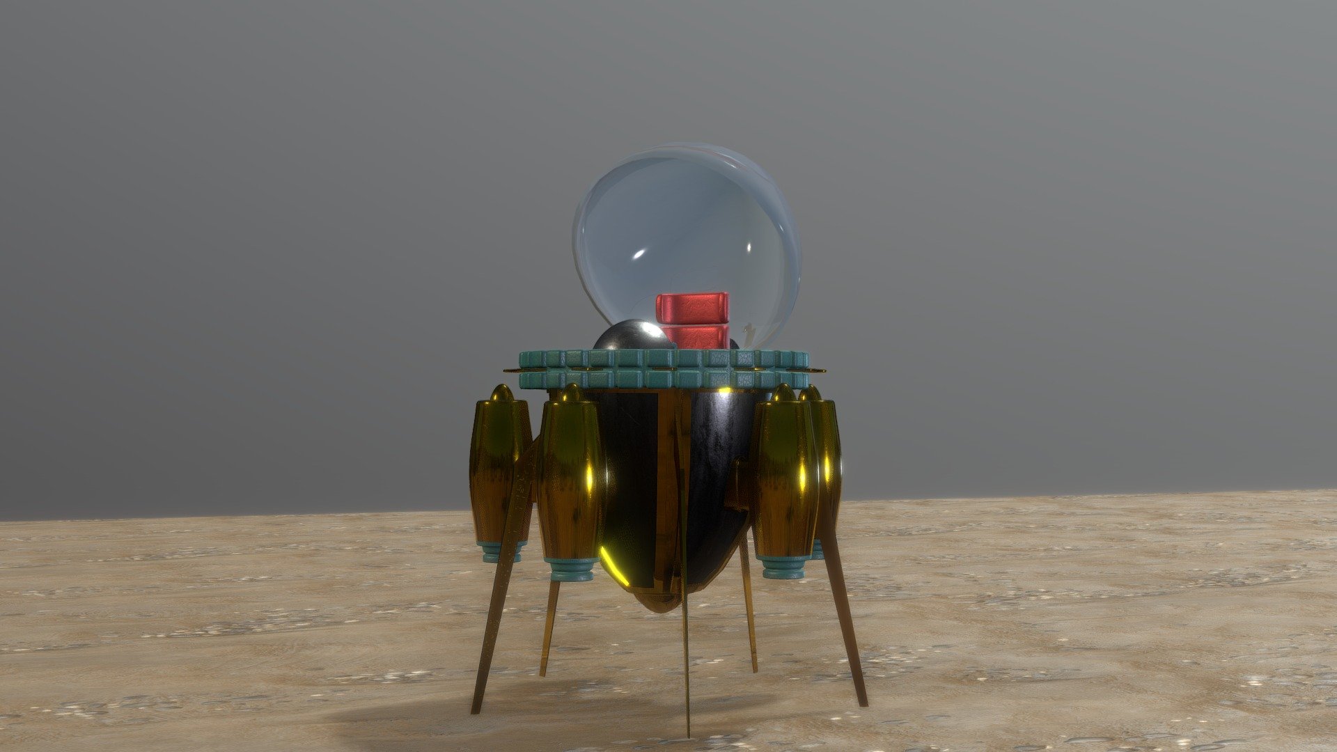 Dragon Ball Time Machine - Download Free 3D model by X_Cherry_Neira_X ...