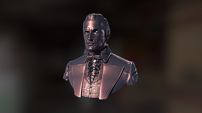 Vincent Price - 3D model by Nick G. Gizelis (@aumakua) [575ab08 ...
