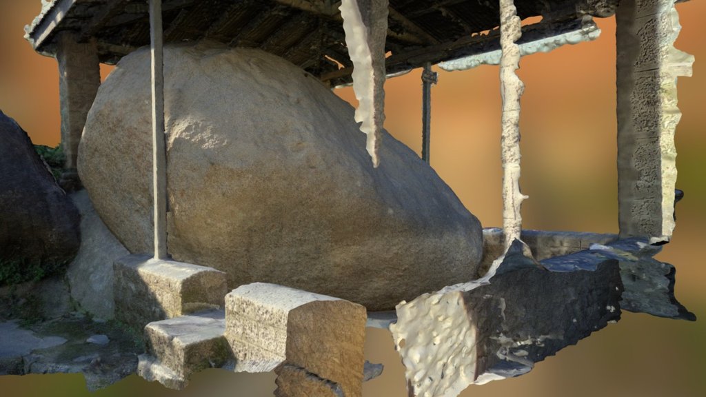 Ashokan Rock Inscription #3, Mansehra - 3D model by AtsushiNoguchi ...