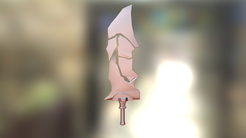 Riven sword - 3D model by Franz Pérez (@nightsoulx95x) [575b7a9 ...