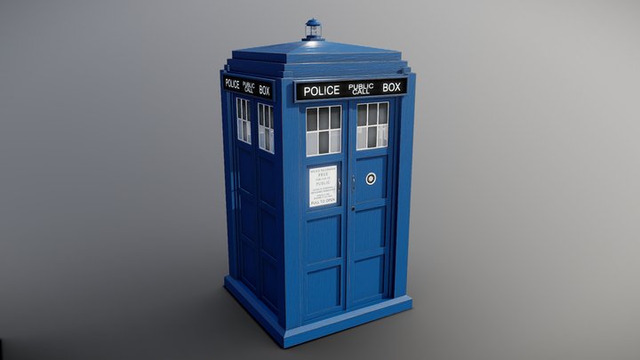 Tardis 3D models - Sketchfab