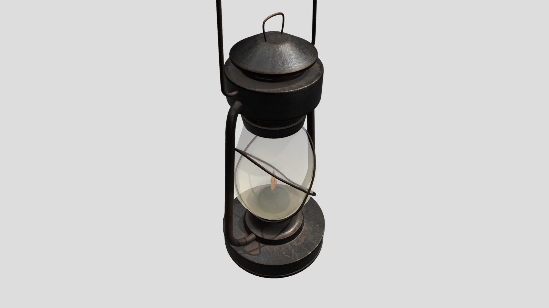 Gas lamp_HP - Download Free 3D model by ta.holovan [575c862] - Sketchfab