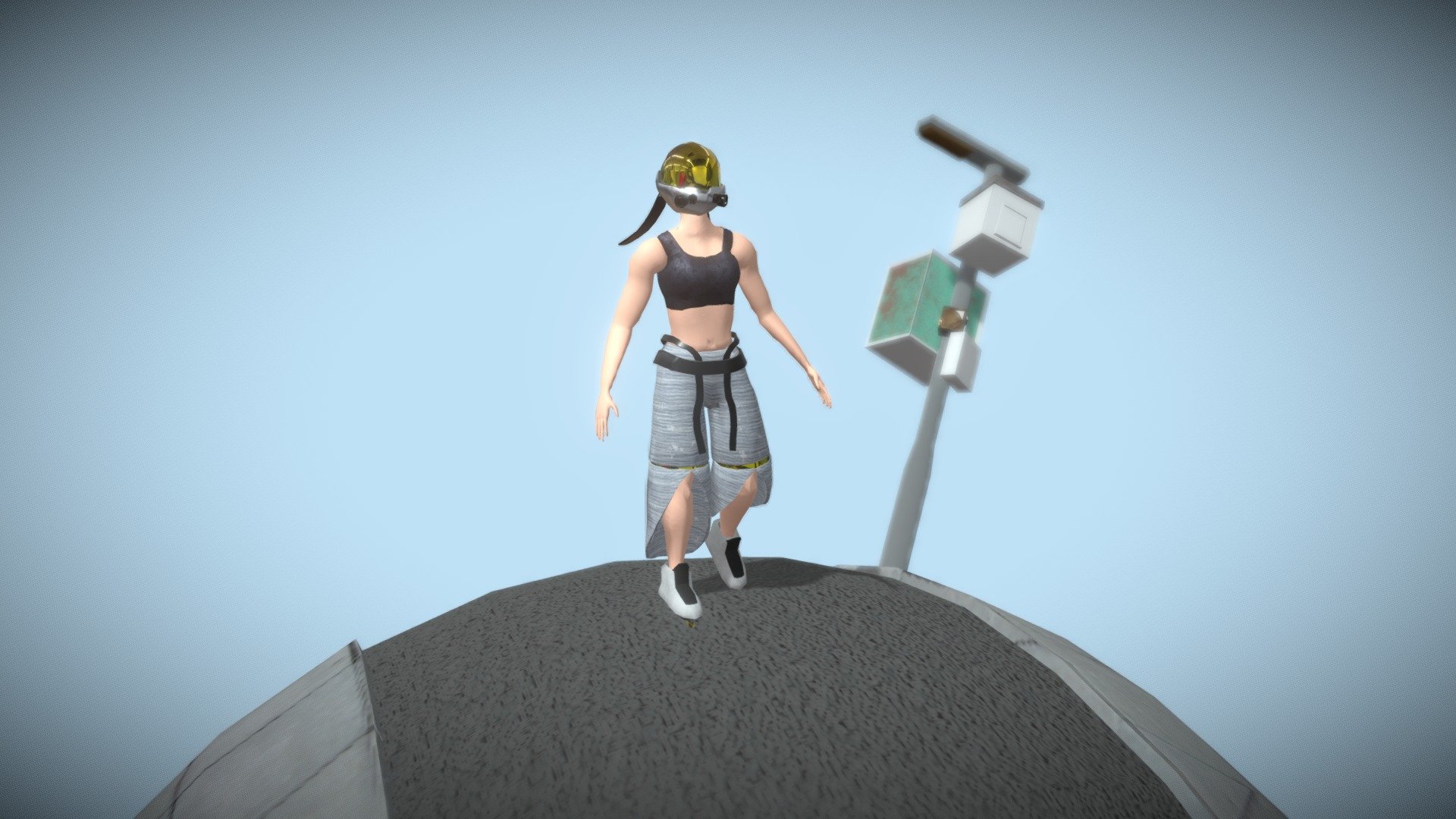 Blissful Street Skating - 3D model by CasuallyJeffing [575e9ca] - Sketchfab