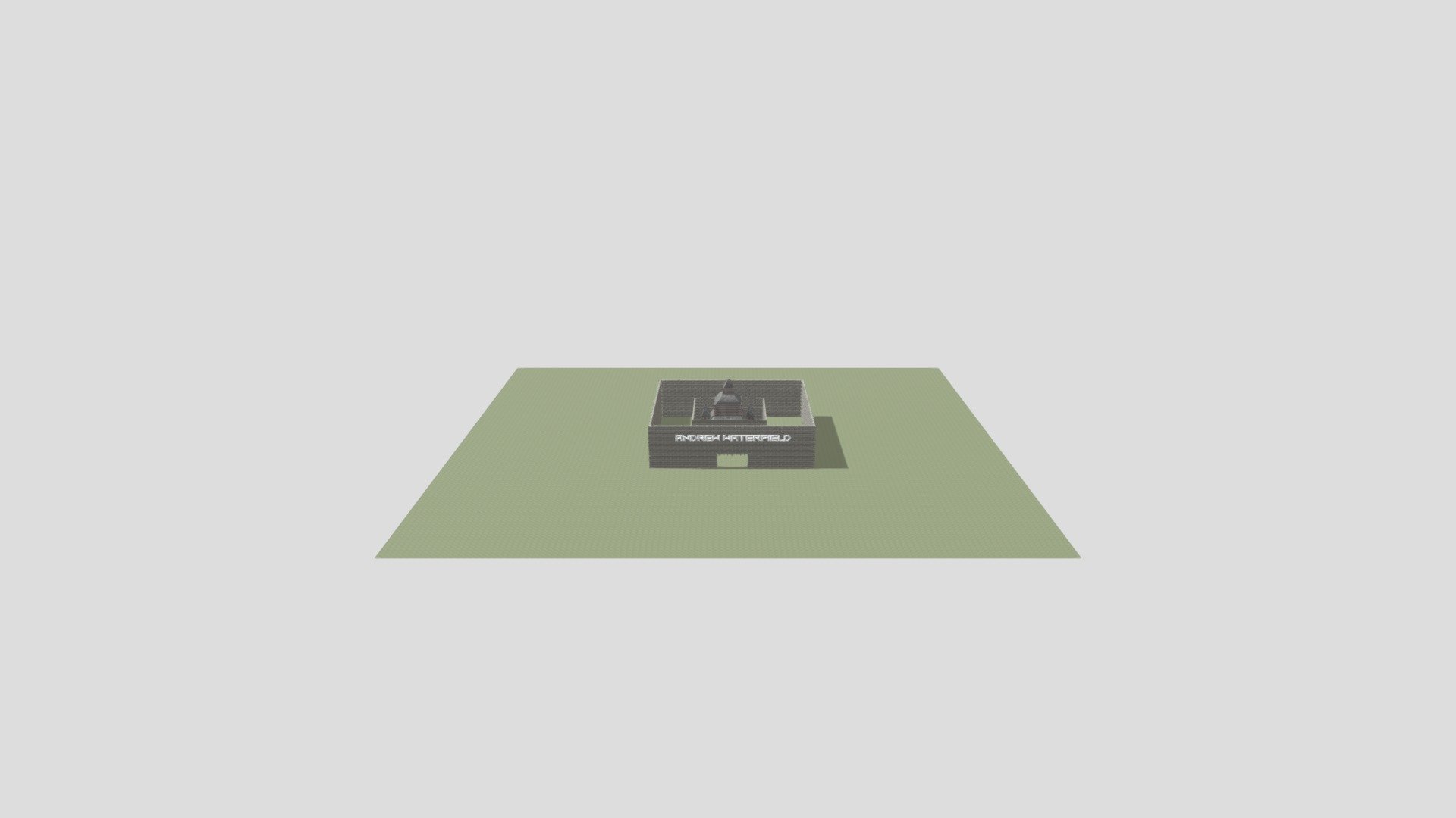 Wk 6 Castle Waterfield Andrew - Download Free 3D model by Andrew ...