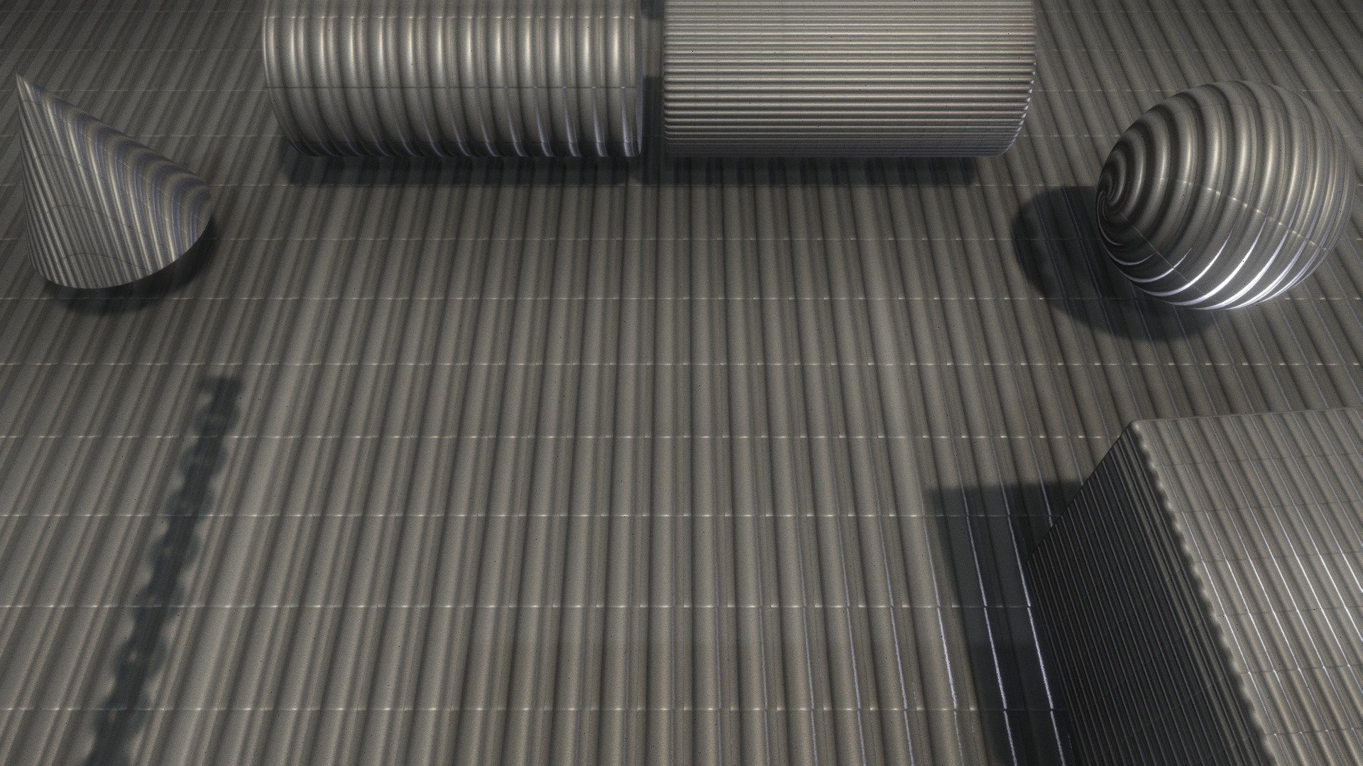 Roof Tiles Anthracite (3) Texture Set (49) - Buy Royalty Free 3D model ...