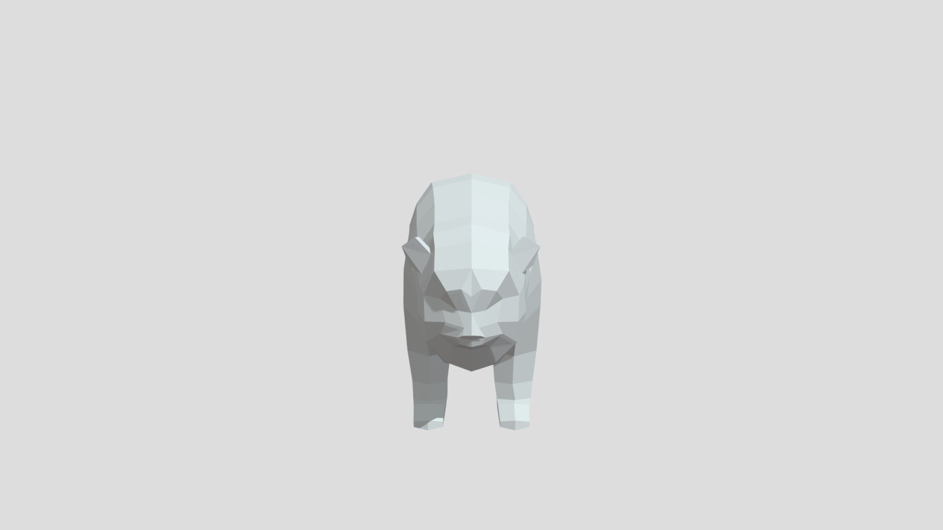 Howler monkey from Poly by Google - Download Free 3D model by IronEqual ...
