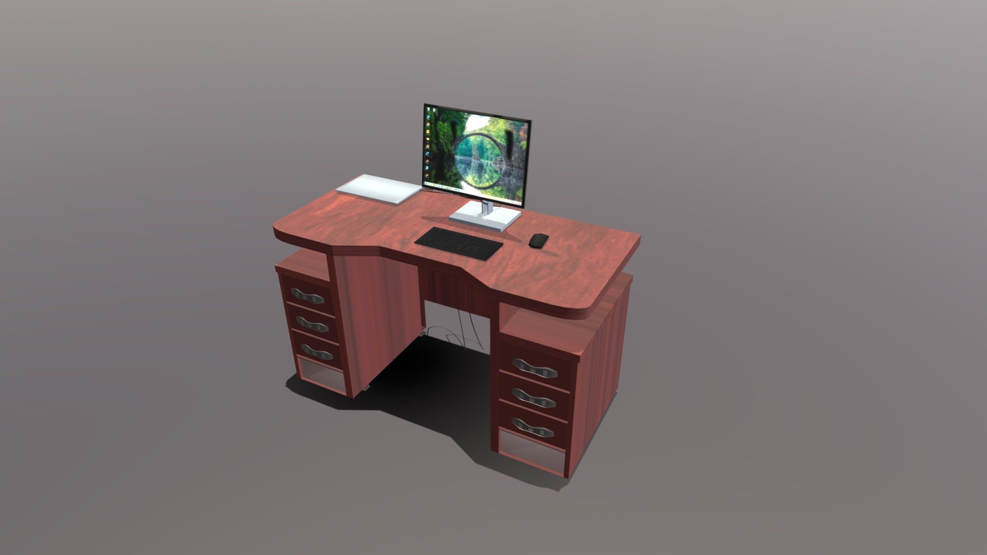 Office set - 3D model by elena.b (@elena.b06052022) [5760b36] - Sketchfab