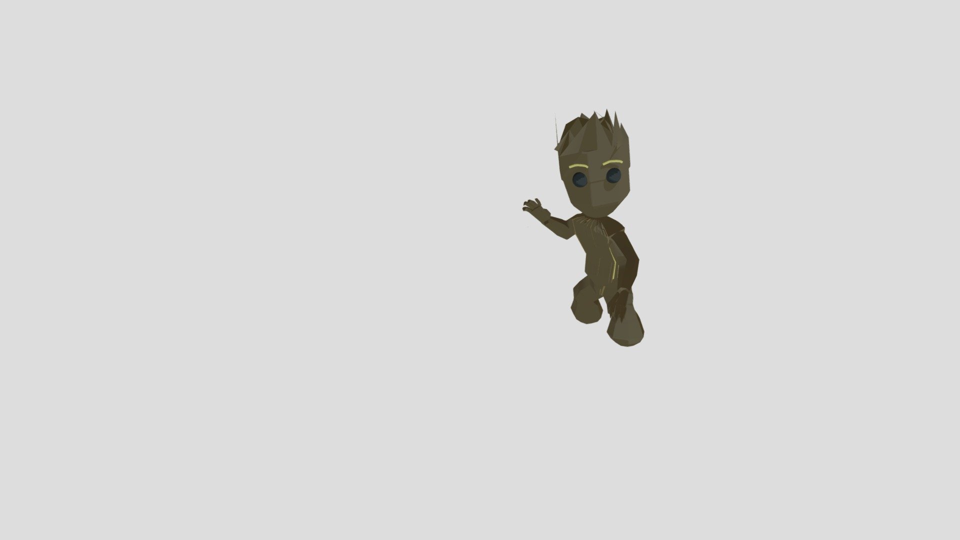 Groot Standing Idle 02 - Download Free 3D model by Yamyy [5760fcc ...