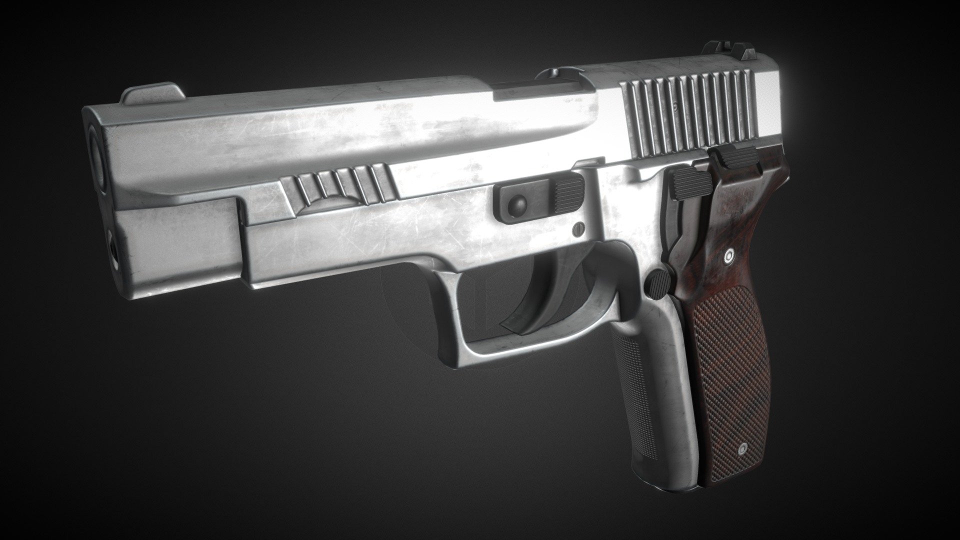 P226 - 3D model by DamnBrush [576180f] - Sketchfab