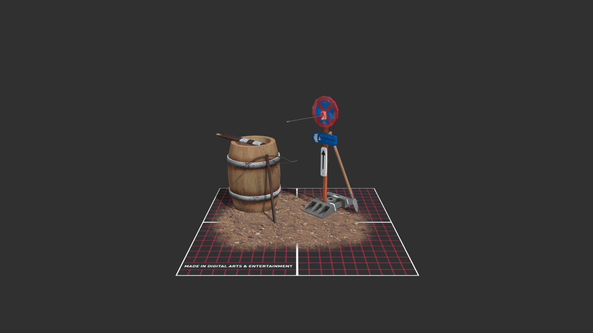 DAE 5 Finished props - Forest Loner - 3D model by Bas Engel ...