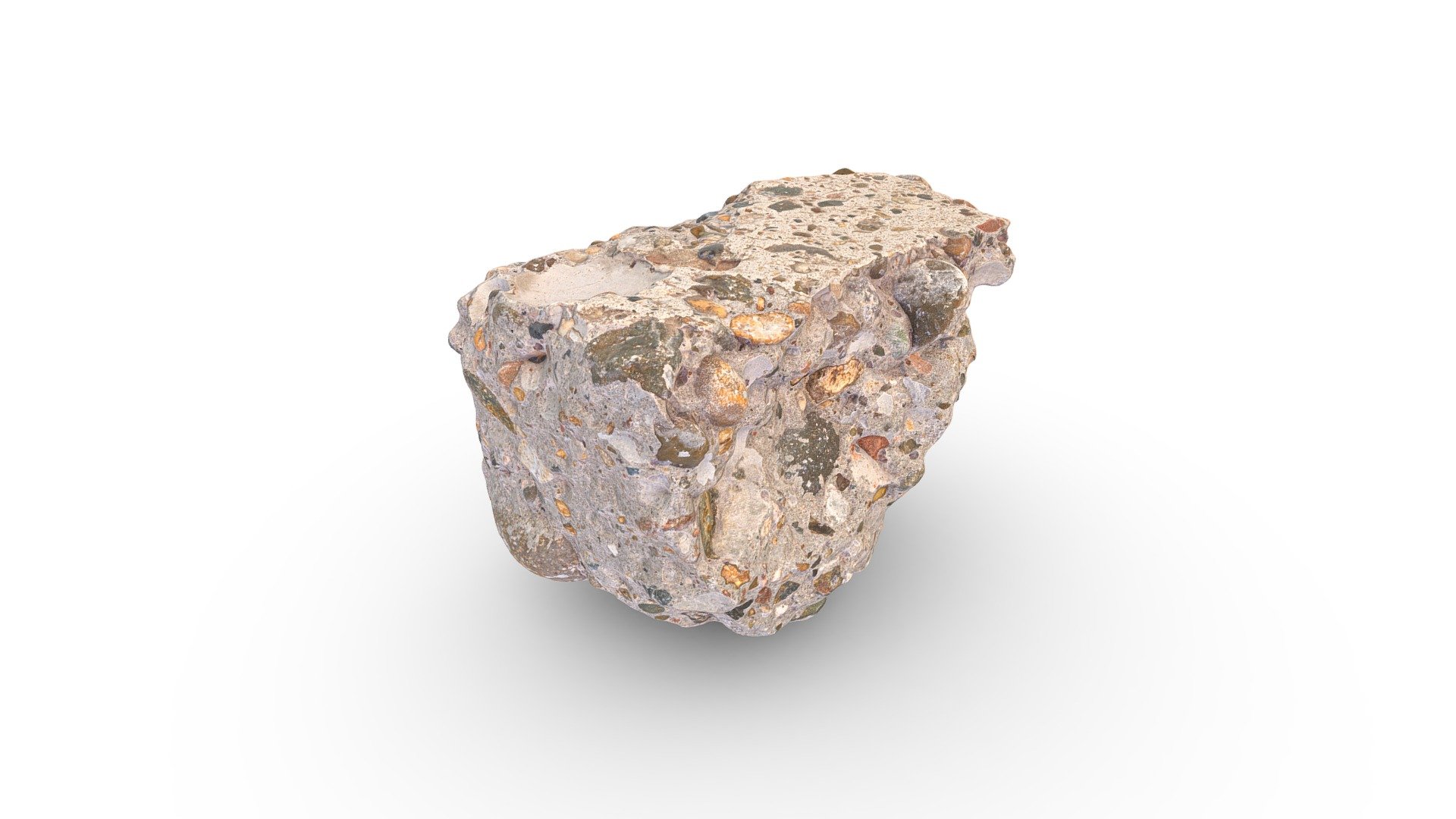 Concrete Stone - 3D model by RawCatalog.com (@rawcatalog) [5763ce8 ...