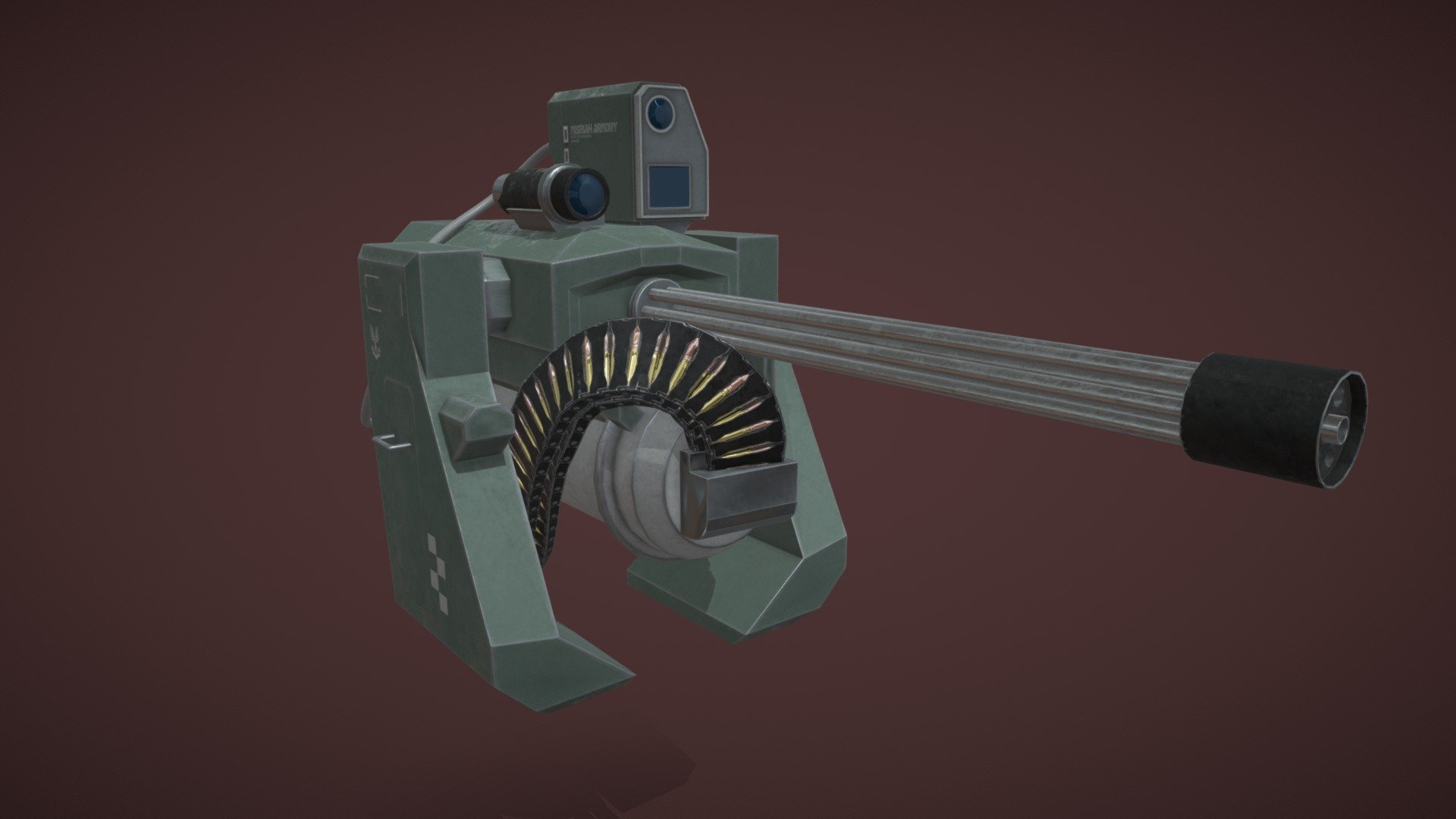 Halo: Reach - M71 Scythe top half - 3D model by Jacob_Stokes [57643a2 ...