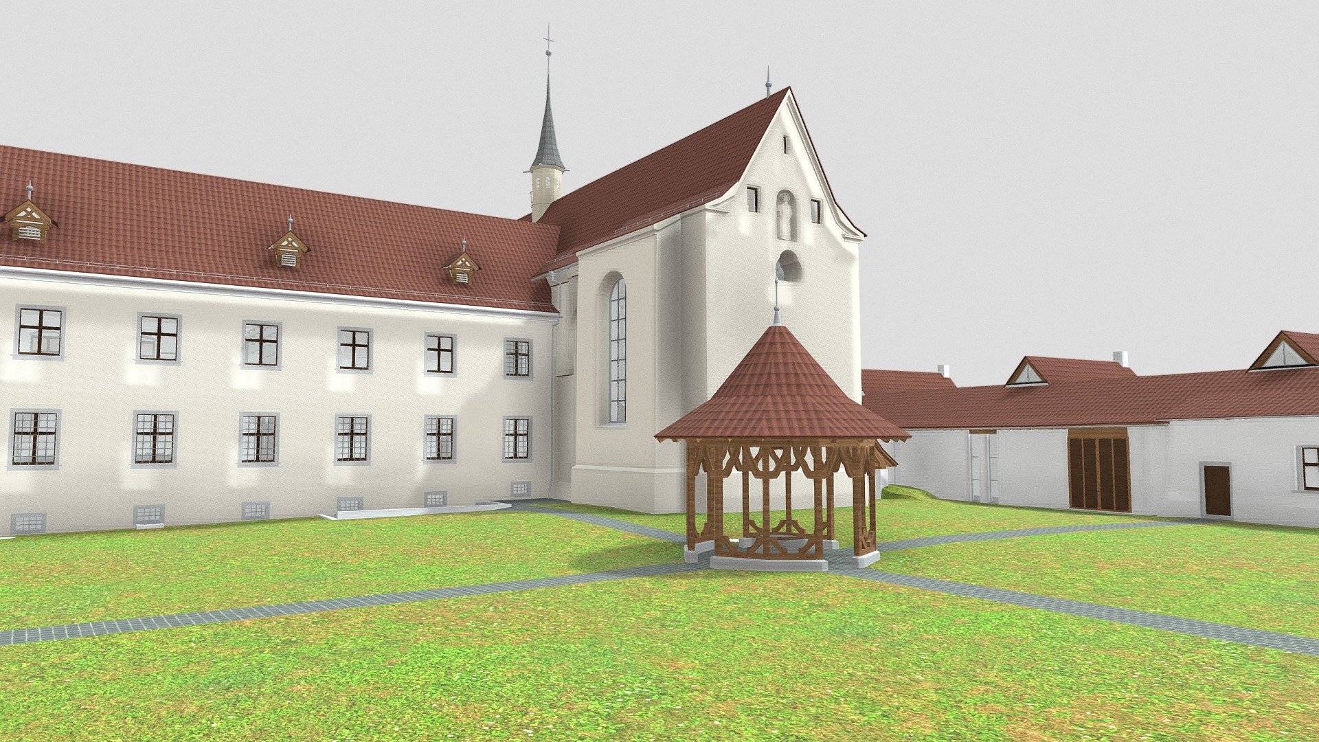 Warth TG, Kartause Ittingen - 3D model by HMQ AG (@hmqasia) [5765b7d ...