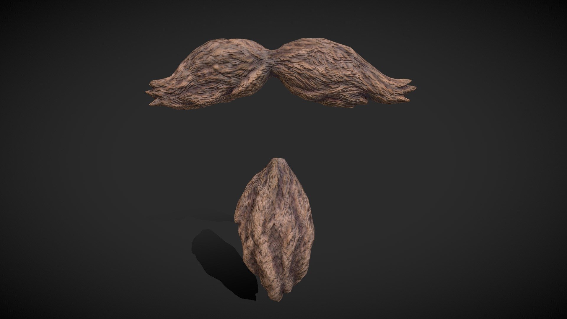Muskateer Mustache - 3D model by paburoviii [5766aed] - Sketchfab