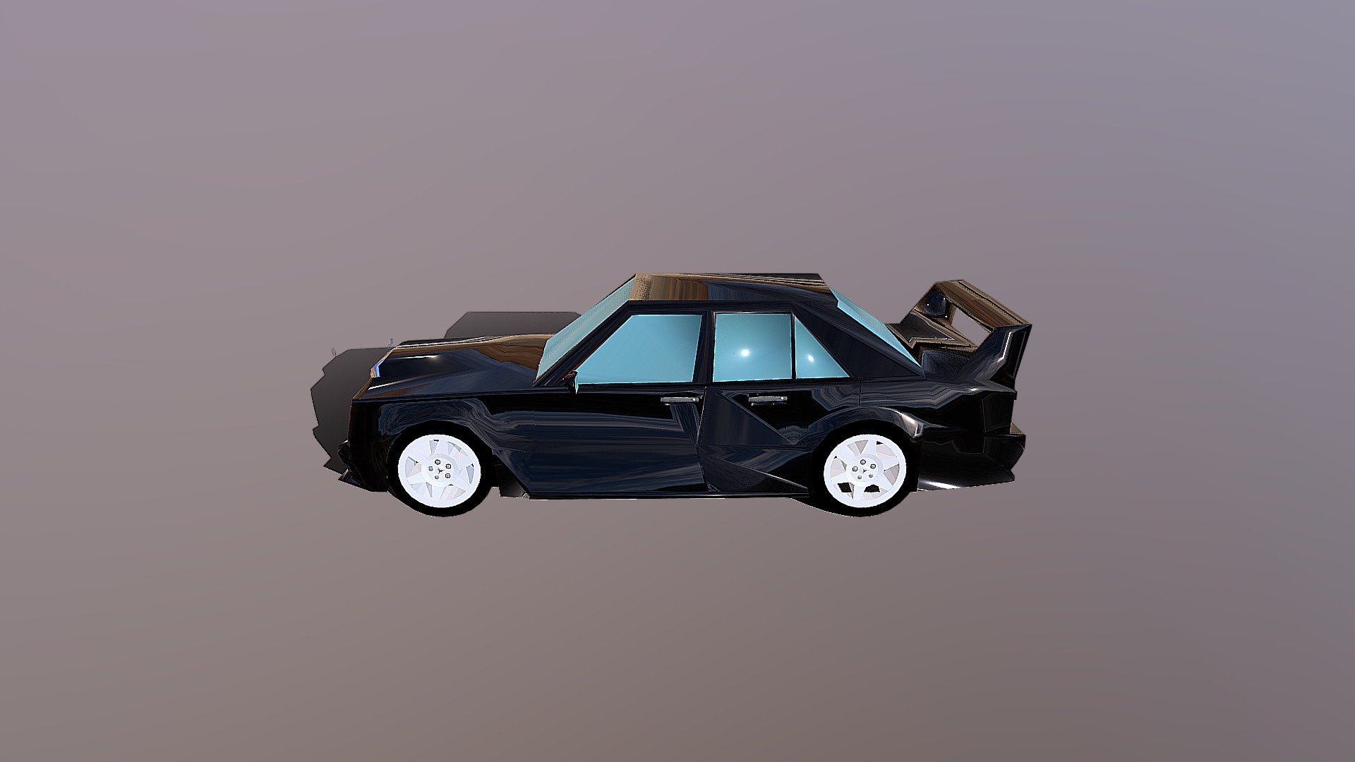 Mercedes Benz 190 E from 1990's - 3D model by Bellart [5766f72] - Sketchfab