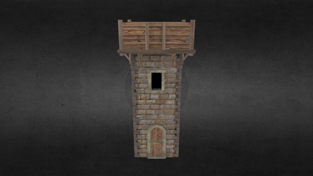 Guard Tower Tm - 3D model by mor_sprung [57675cd] - Sketchfab