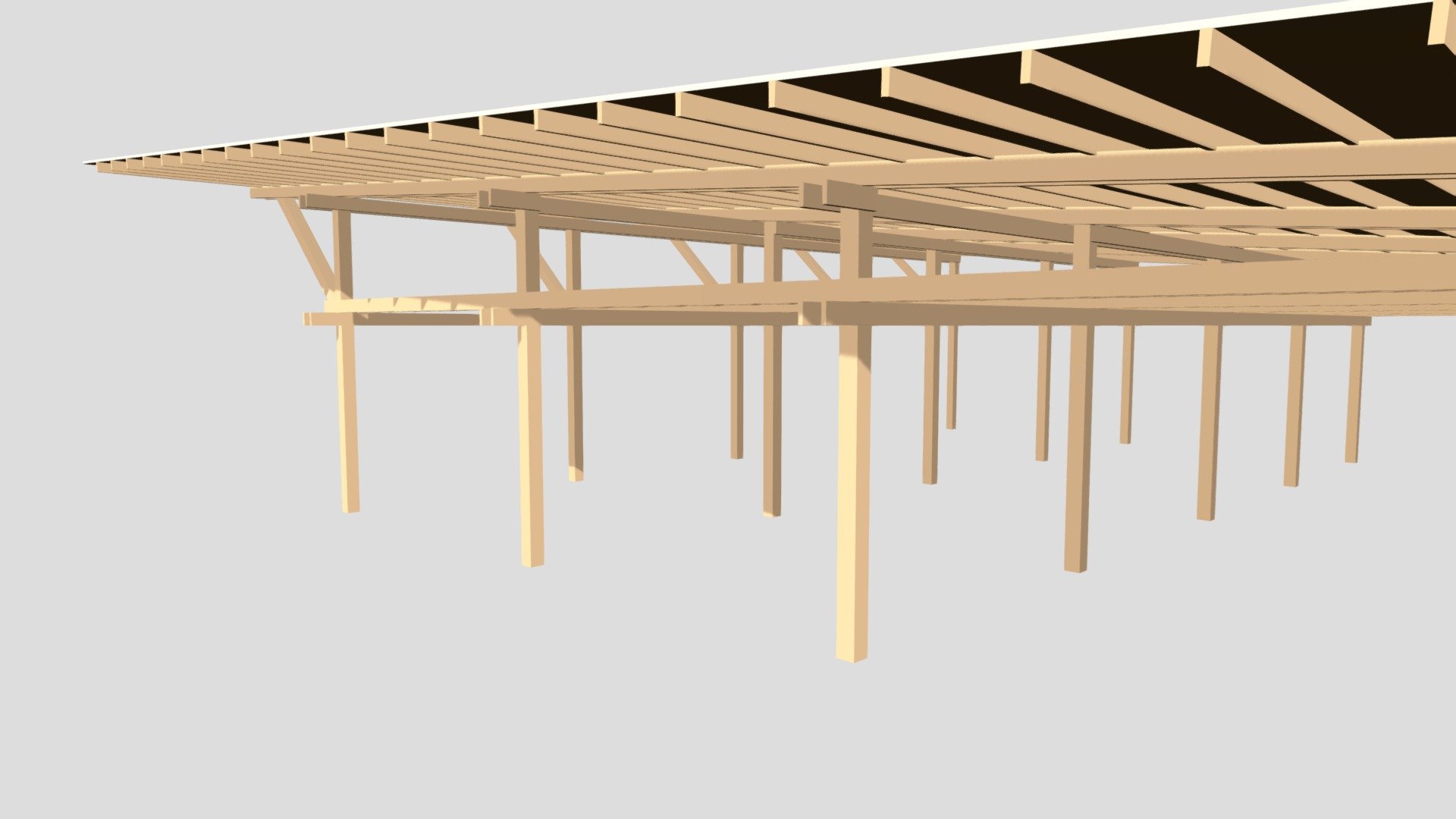 Wooden Construction - 3D model by giogio200123 [5767af3] - Sketchfab