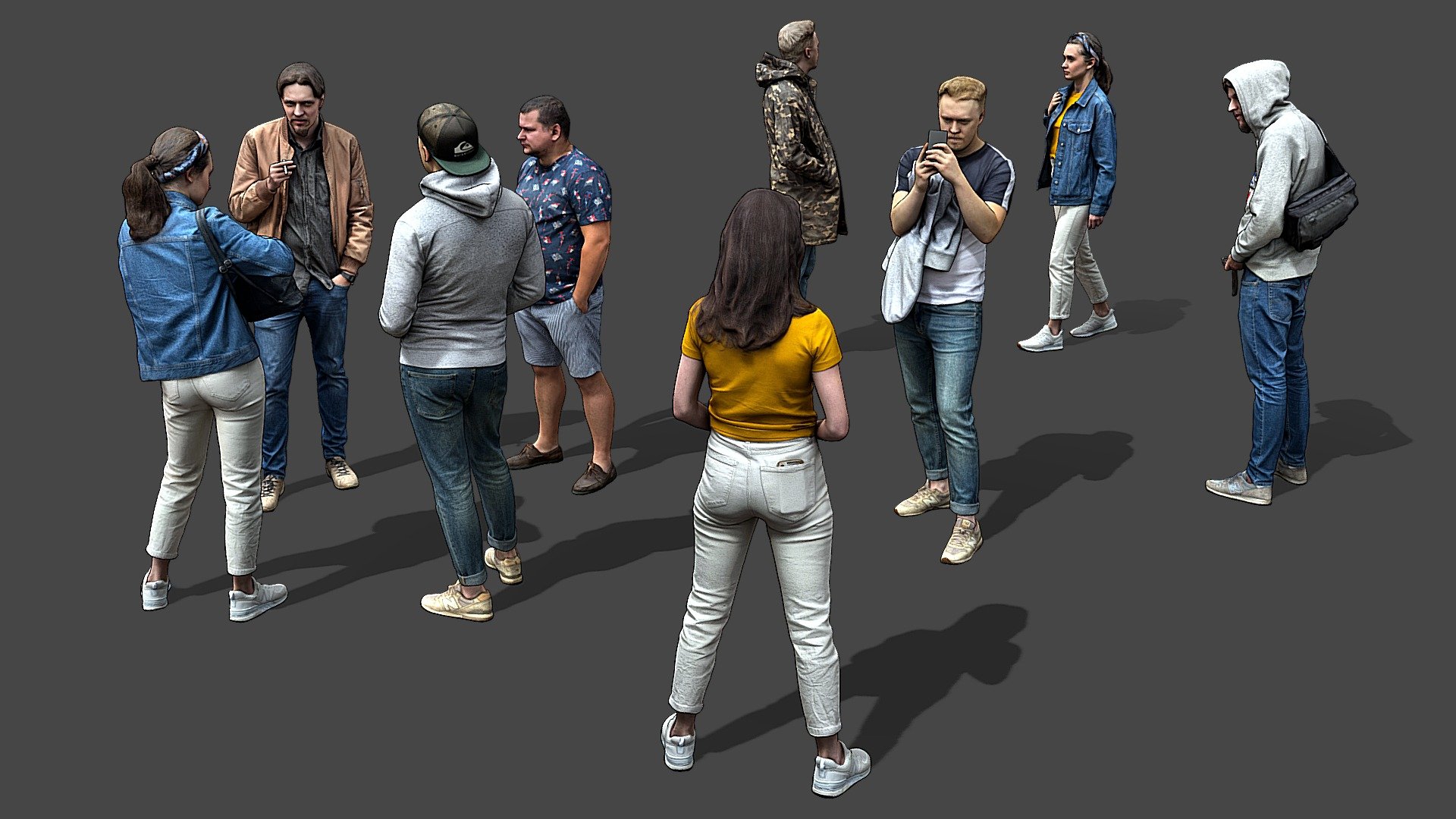 Stylized People Pack Vol.1 - 3D model by kanistra [5768592] - Sketchfab