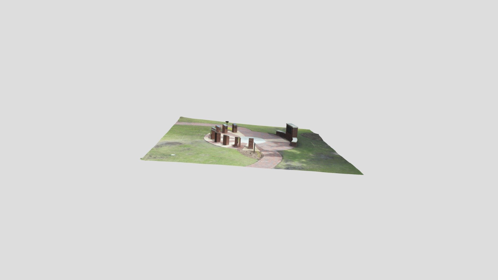 ECU Patio - (photogrammetry) - 3D model by jim_fowler_ [5769927 ...