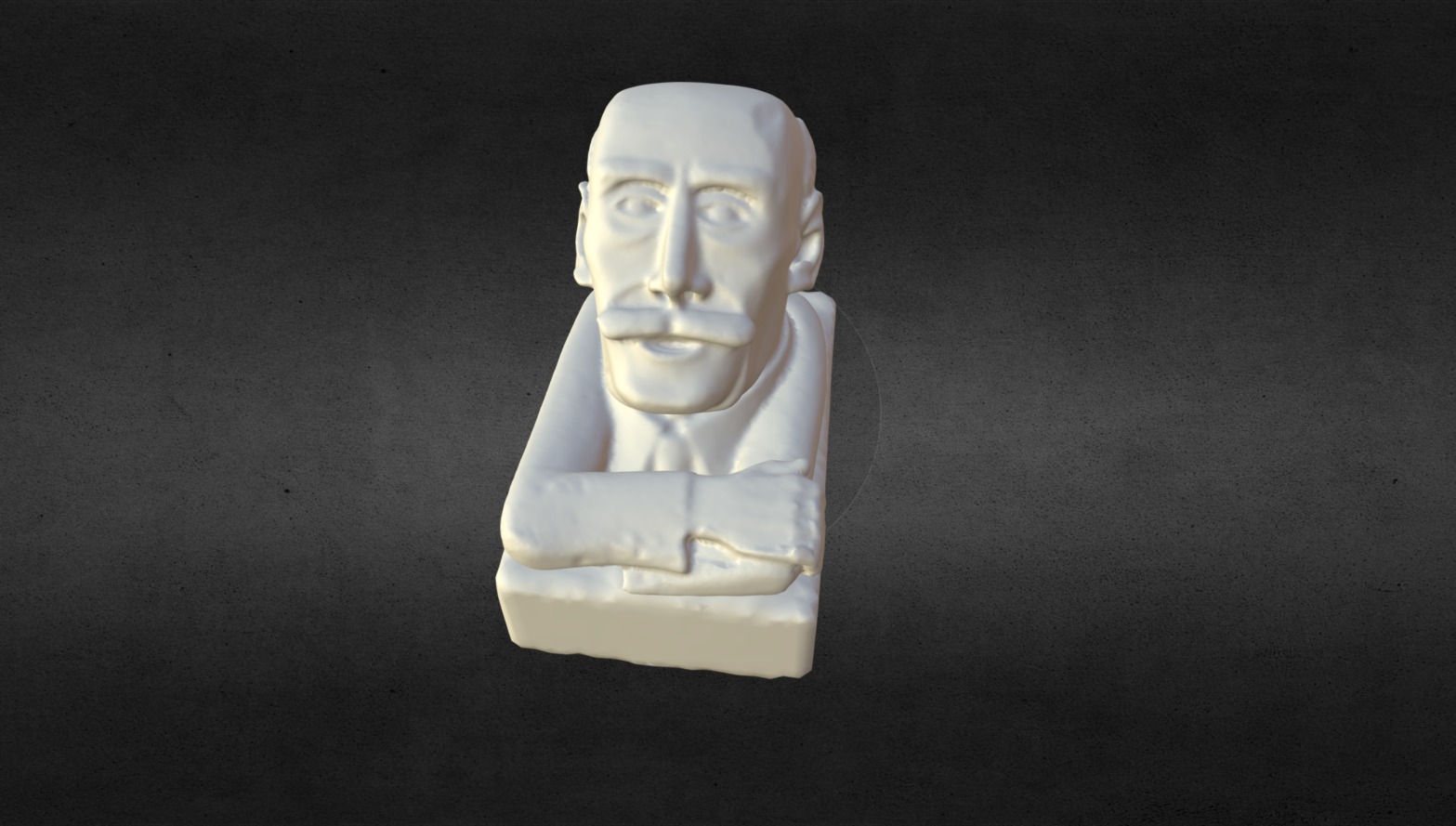 Prof. Charles Schindler Grotesque - 3D Scan - 3D model by Nick Wiggins ...