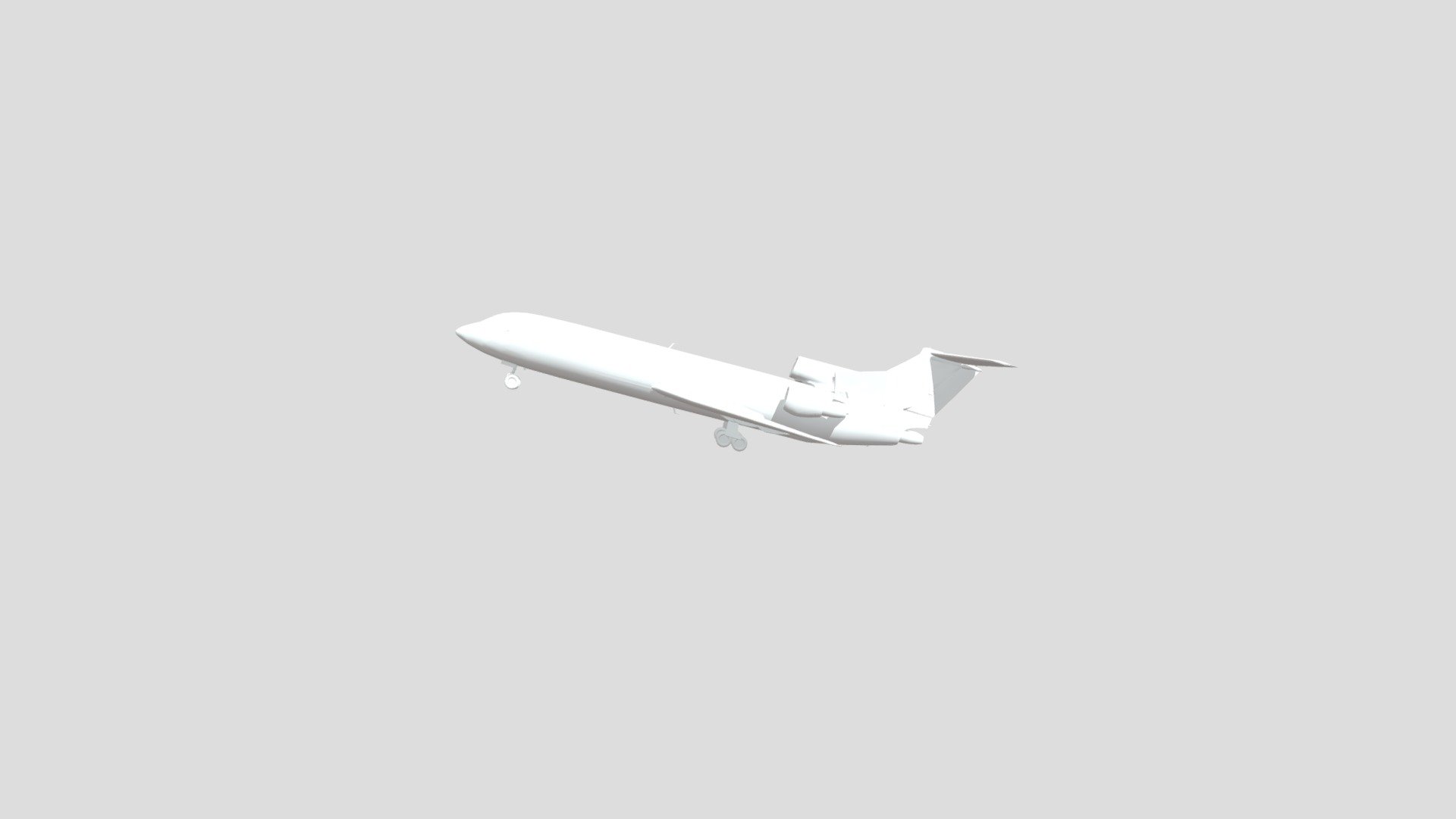 Yakovlev YAK-42 - Download Free 3D model by Sukhoi KR-860 (@jevy72267 ...